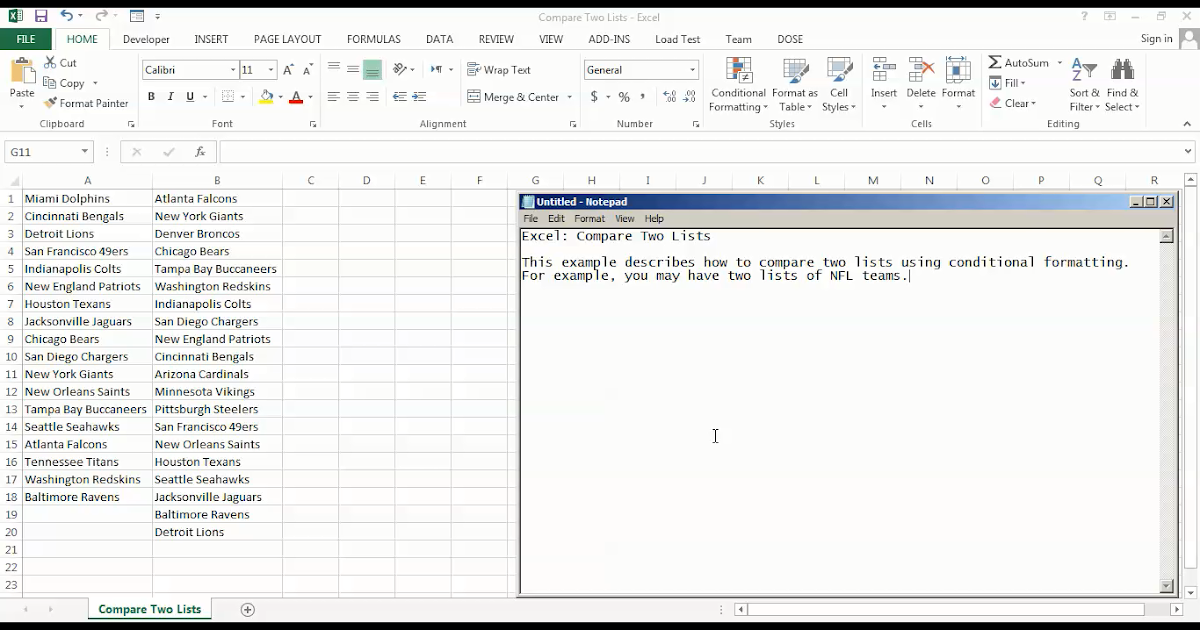 Excel Tutorials And Examples 