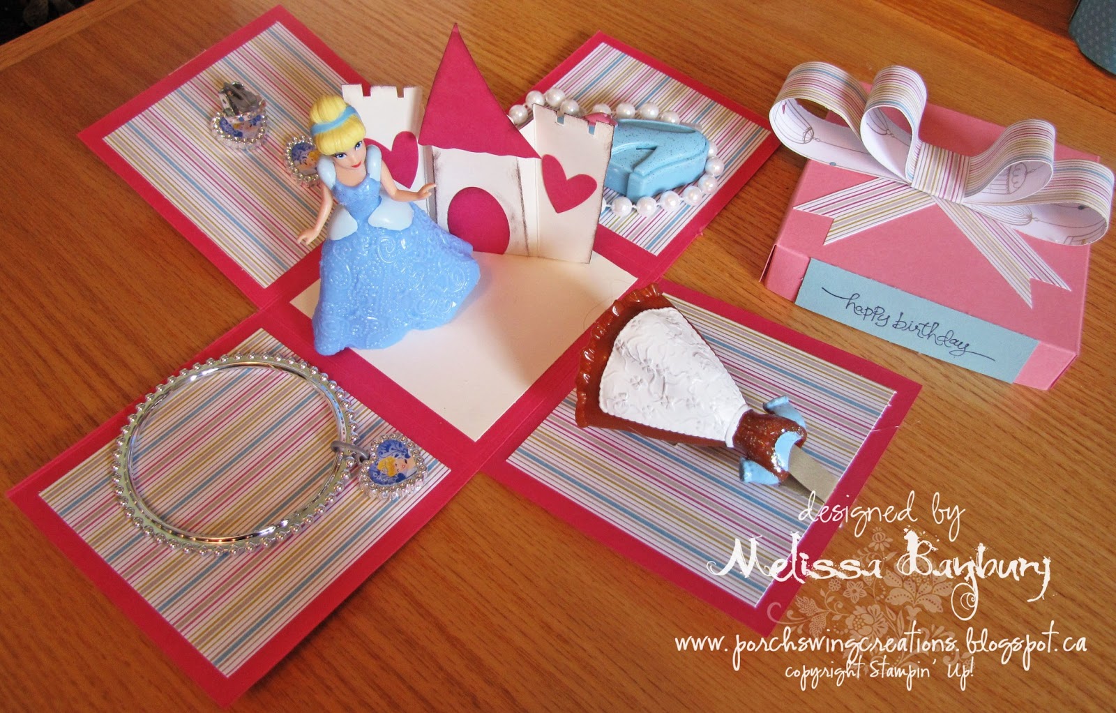 Porch Swing Creations: Birthday Box Fit for a Princess