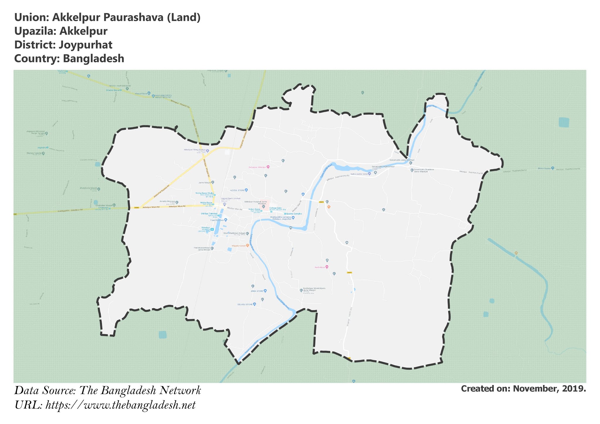 Akkelpur Paurashava, Joypurhat