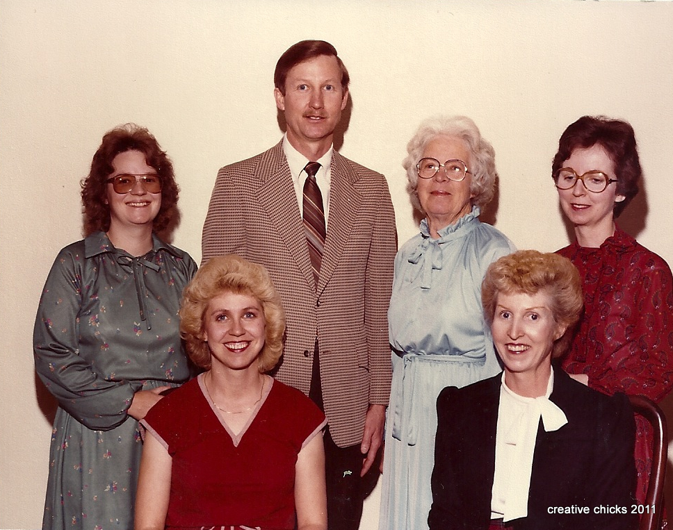 Creative Chicks: Grandma's Retro Dress Redo