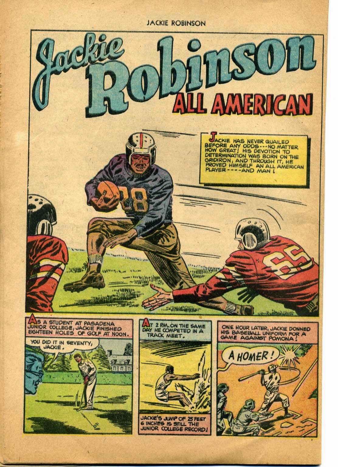 Dodgers Blue Heaven: Scans of the 1951 Jackie Robinson Comic #5