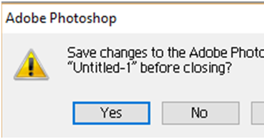 How to close files in Photoshop? | Computers Professor