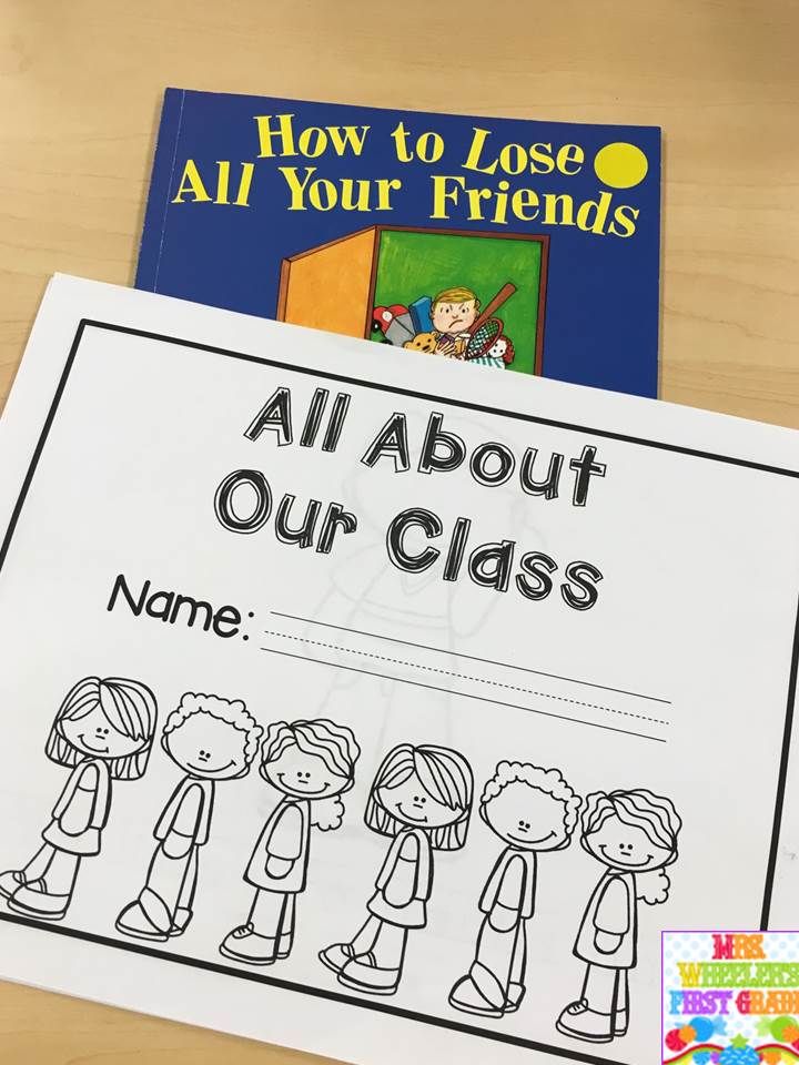 Mrs. Wheeler's First Grade Tidbits: First Week of School Ideas