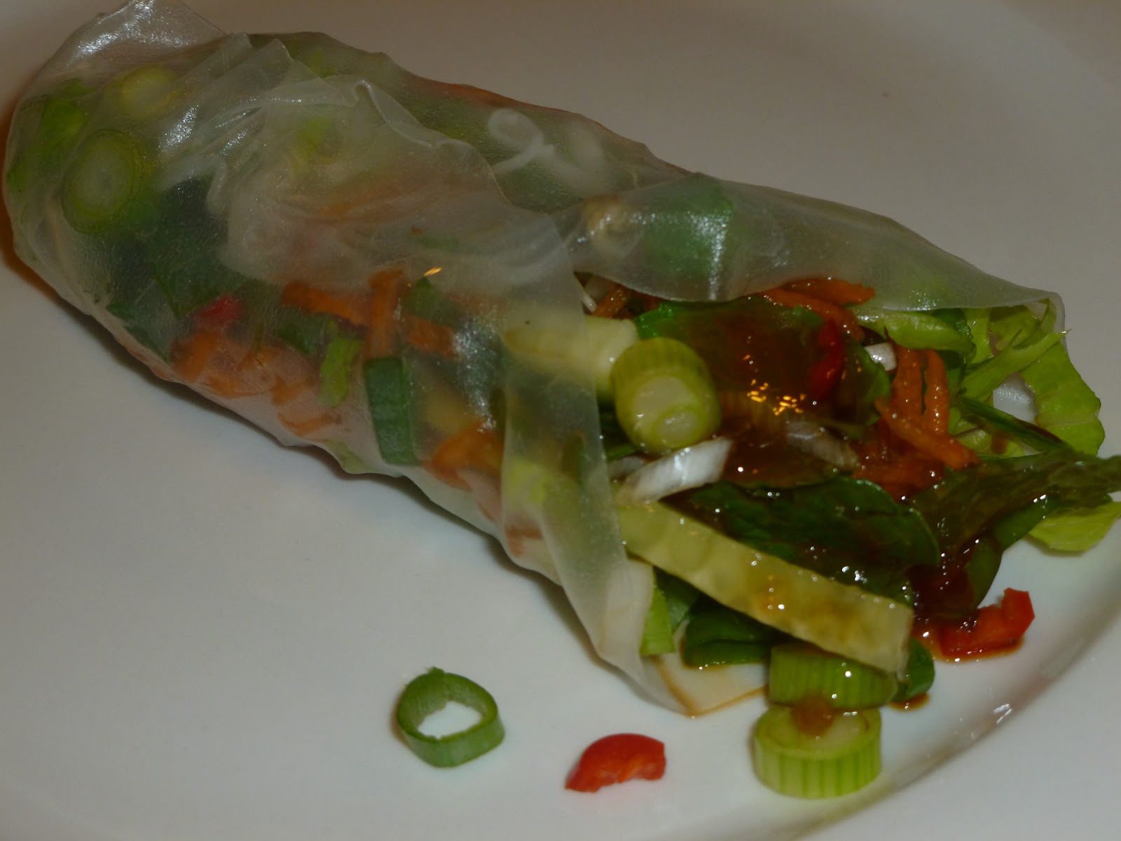 Cafe Disarray: Asian inspired rice wraps