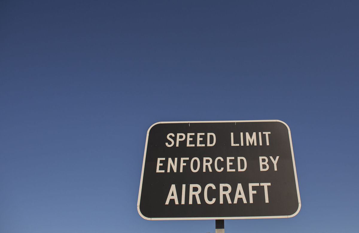 Kathryn's Report: "Speed limit enforced by aircraft" no more because of ...