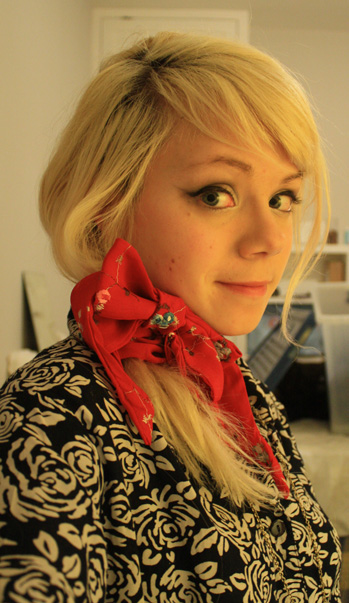 schwurlie: Mini-tutorial: Heathers scrunchie