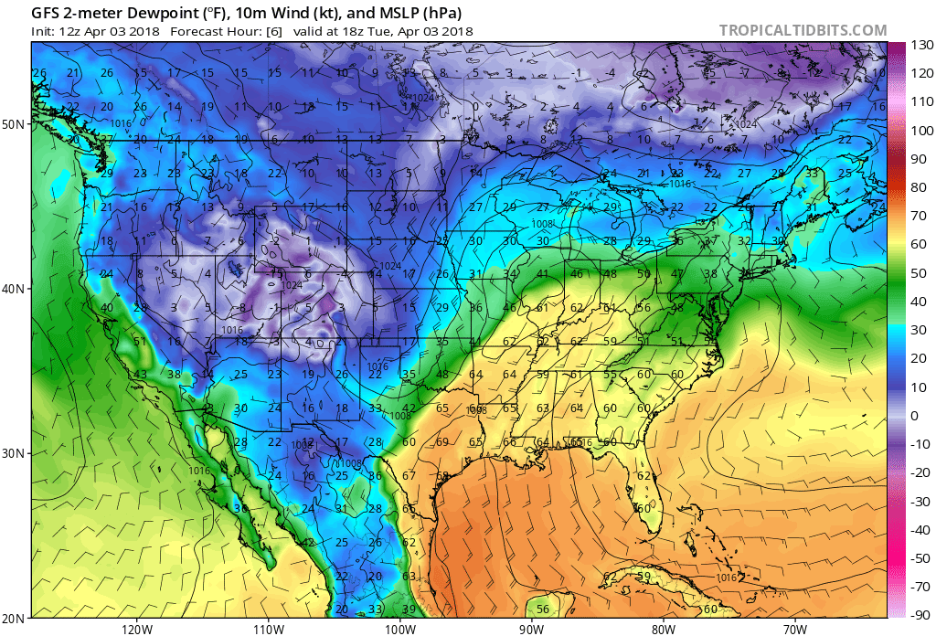 Widespread Severe Thunderstorms Expected in the Central U.S. on Tuesday ...