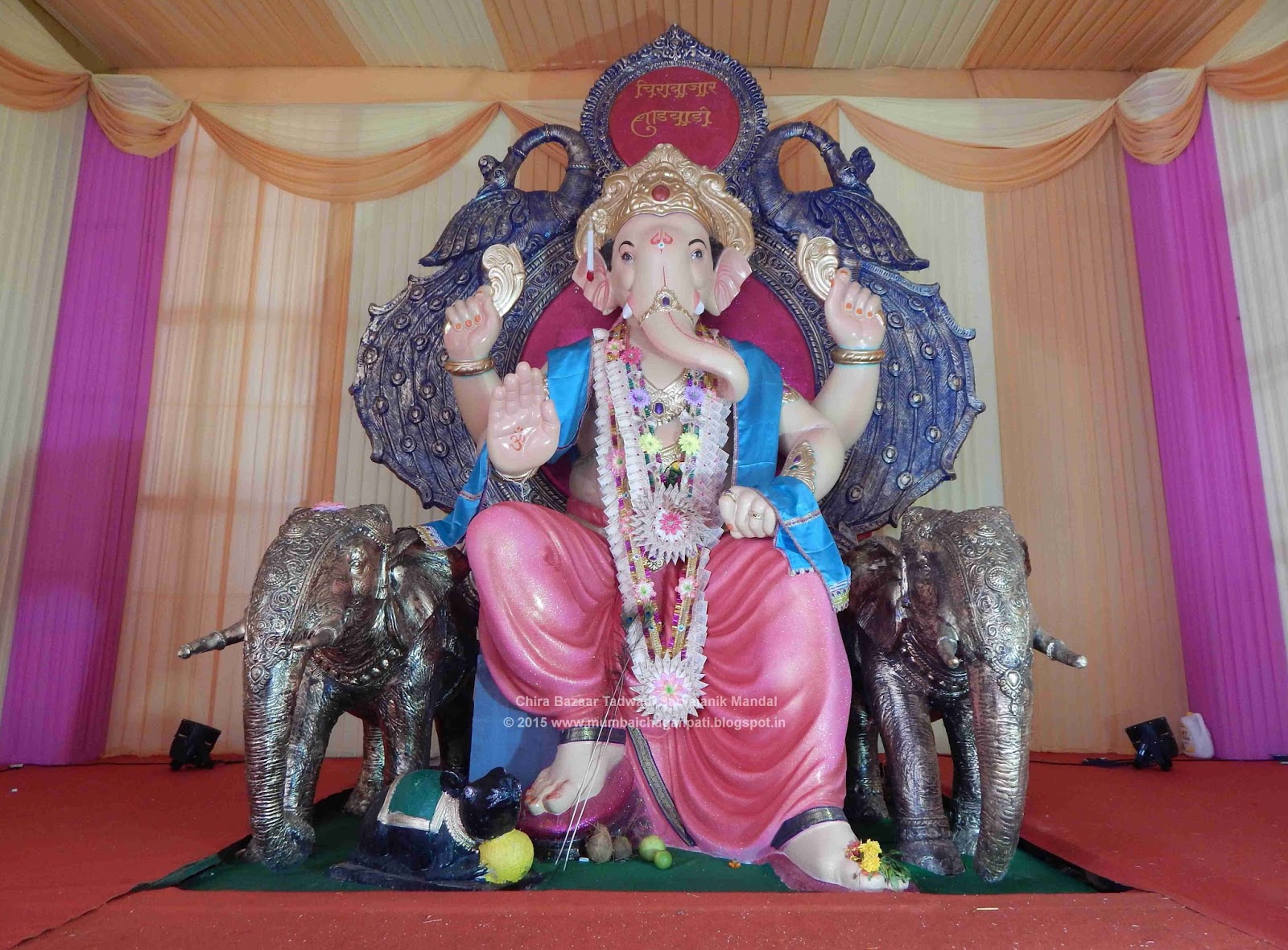 Mumbai Cha Ganpati: Chira Bazaar Tadwadi Sarvajanik Mandal