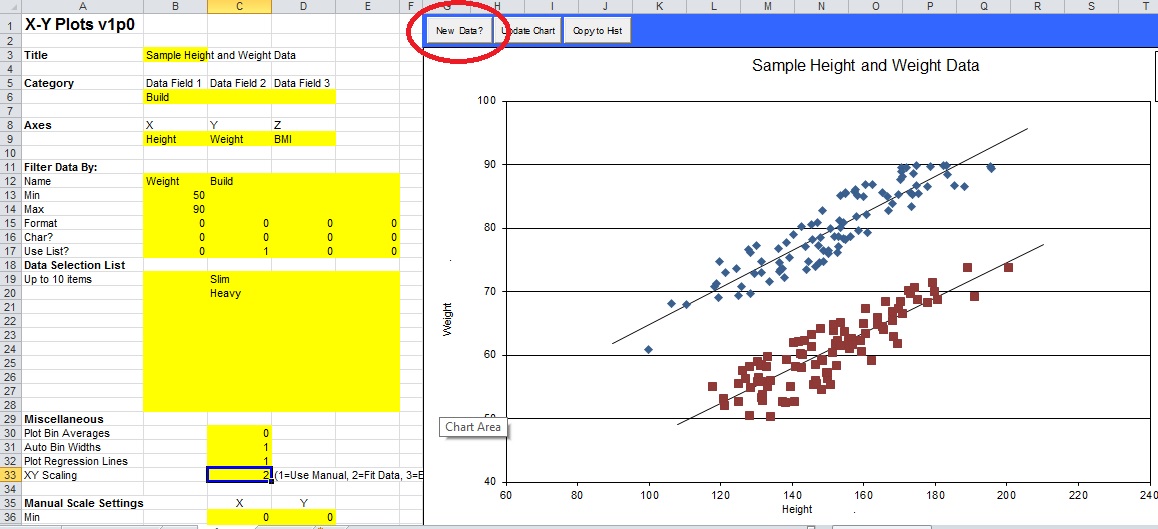 Spreadsheets and Financial Basics: X-Y Plots Spreadsheet - An Easy Way ...