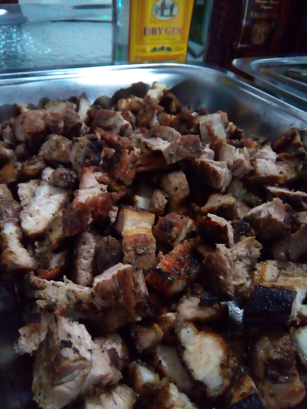 Filipino Food: Insarabasab, a local Ilocano way of grilling pork!