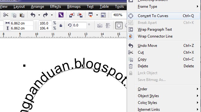 Cara Membuat Text Pada CorelDraw Dengan Font Baru - AGUNG TUTORIAL