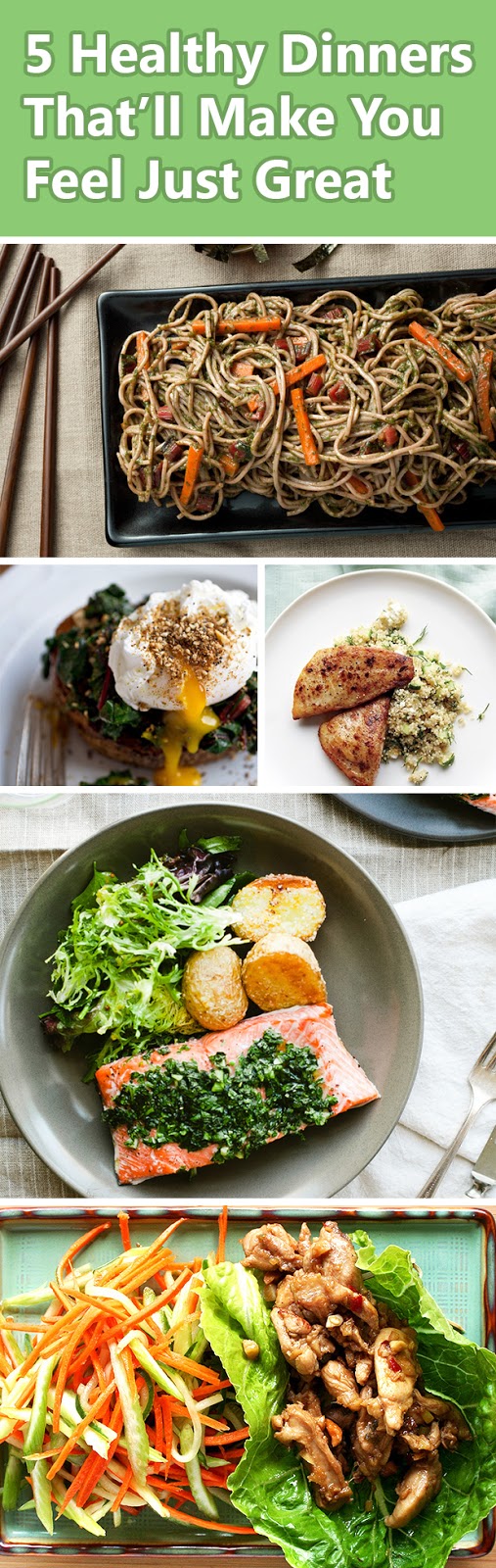 Healthy Meals Blog : 5 Healthy Dinners That’ll Make You Feel Just Great