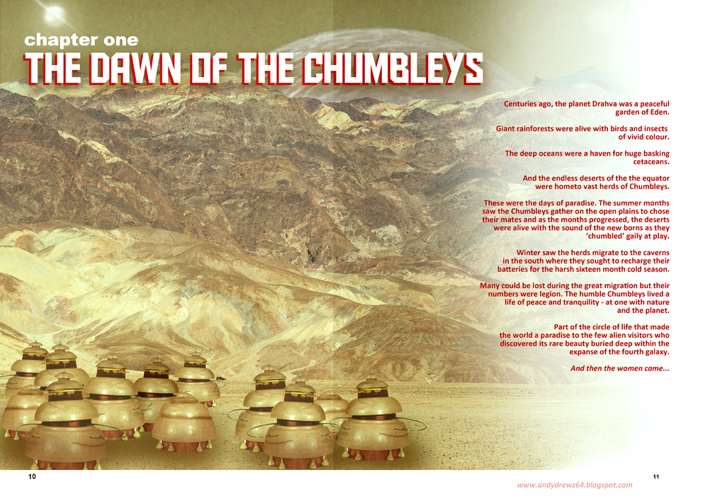 Andydrewz's Pages: Selected Pages From The New Dr WHO Hardback - Chumbley