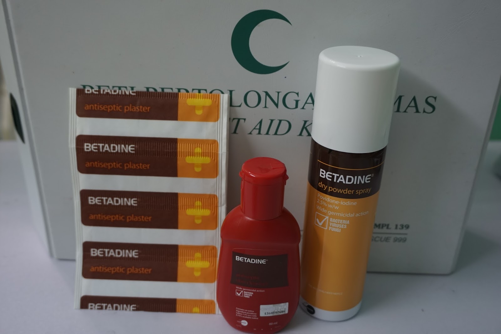 5 Little Angels: BETADINE, Wound Care Solutions
