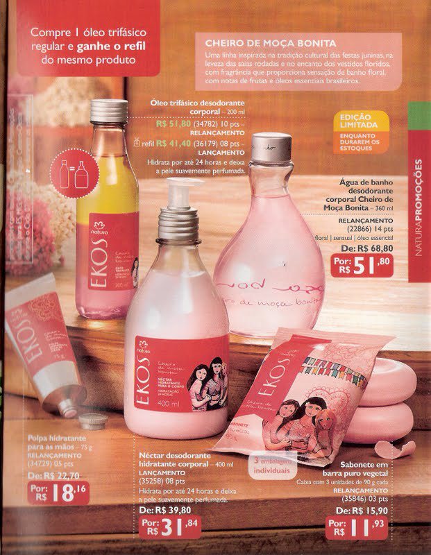 NATURALMENTE TATY PEDIDOS ON-LINE: Cheiro de Moça Bonita