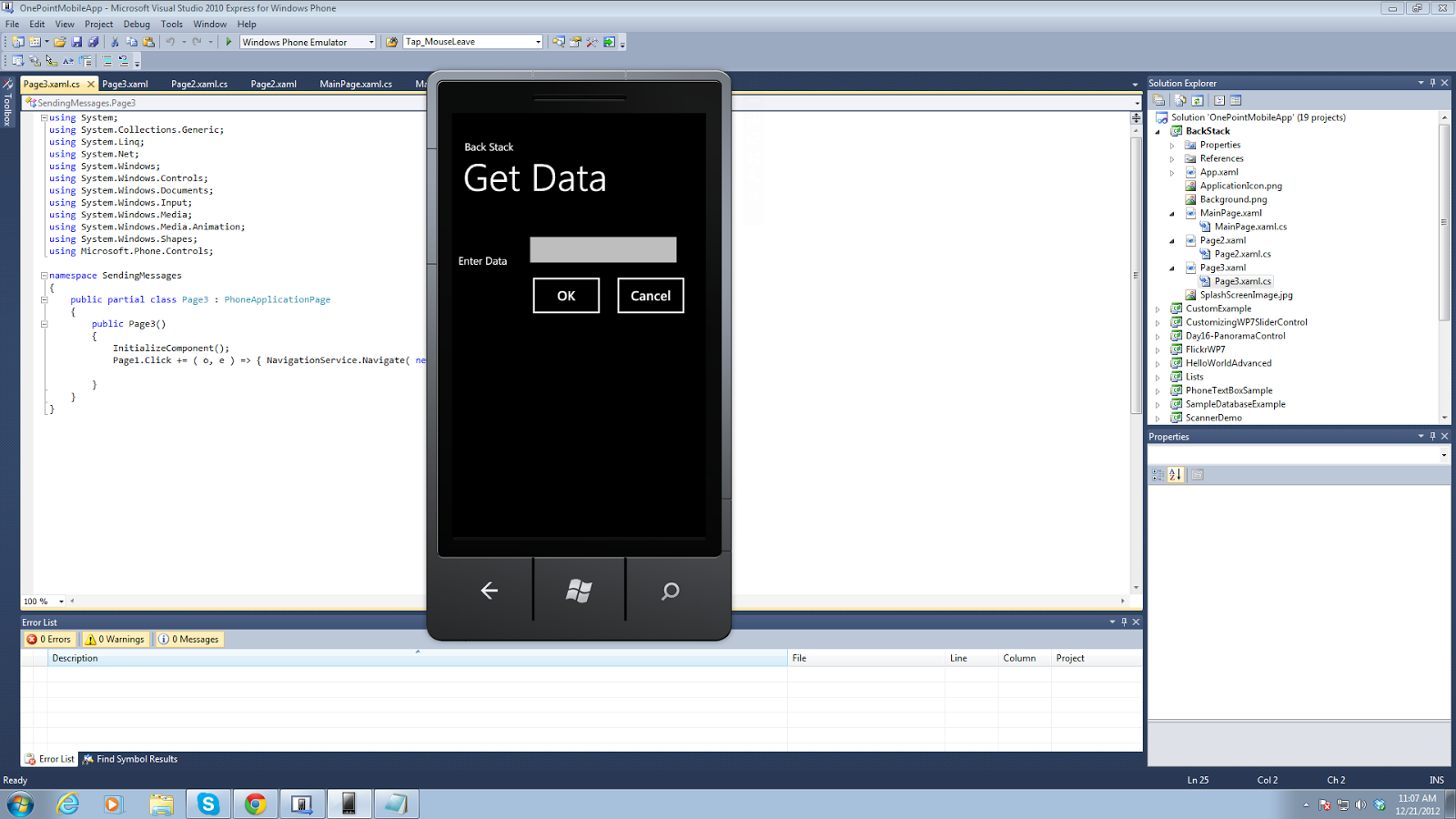 Windows Phone Application Development: Windows Phone Dynamic Navigation ...