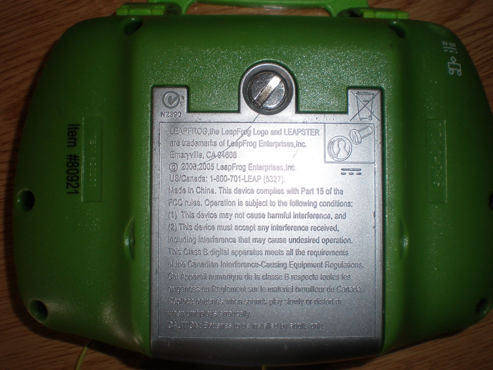 bibianoparra: LEAPSTER LEAPFROG 2003