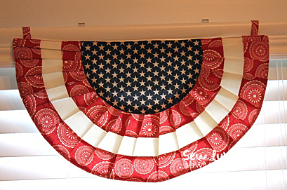 Sew Lux Fabric : Blog: Flag Bunting Tutorial