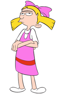 Anime Feet: Hey Arnold! Thanksgiving Feast Part 1: Helga Pataki