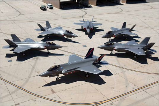 Elements Of Power: F-35 Family Photos at Edwards AFB