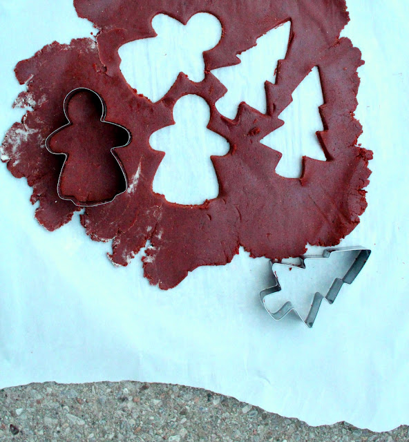 Chocolate Christmas Sandwich Cookies (Gluten free, vegan) - BAKING ...