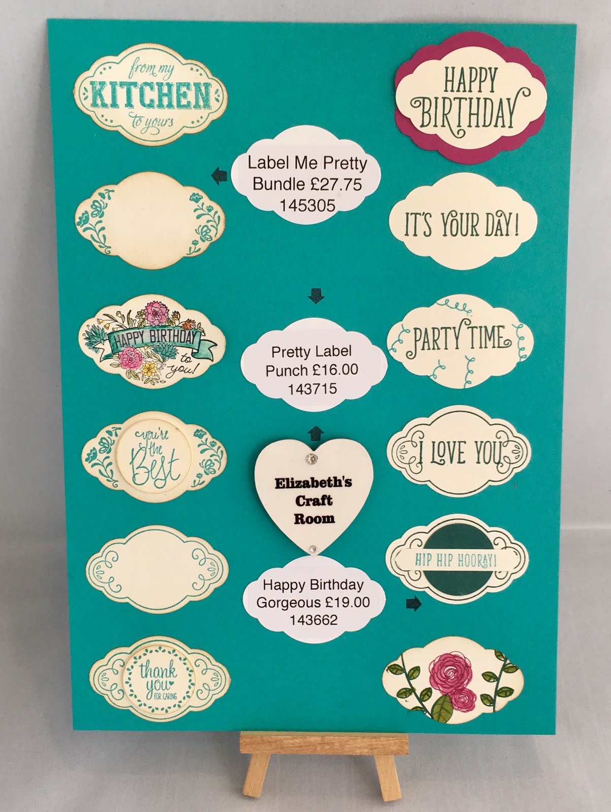 elizabeth's craft room: VIDEO Pretty Label is SO Gorgeous!