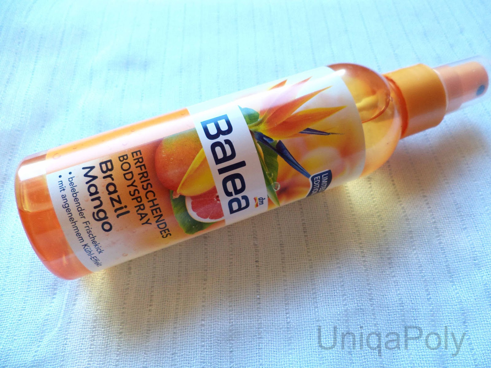 UniqaPoly: Balea body spray - Brazil Mango LE :)