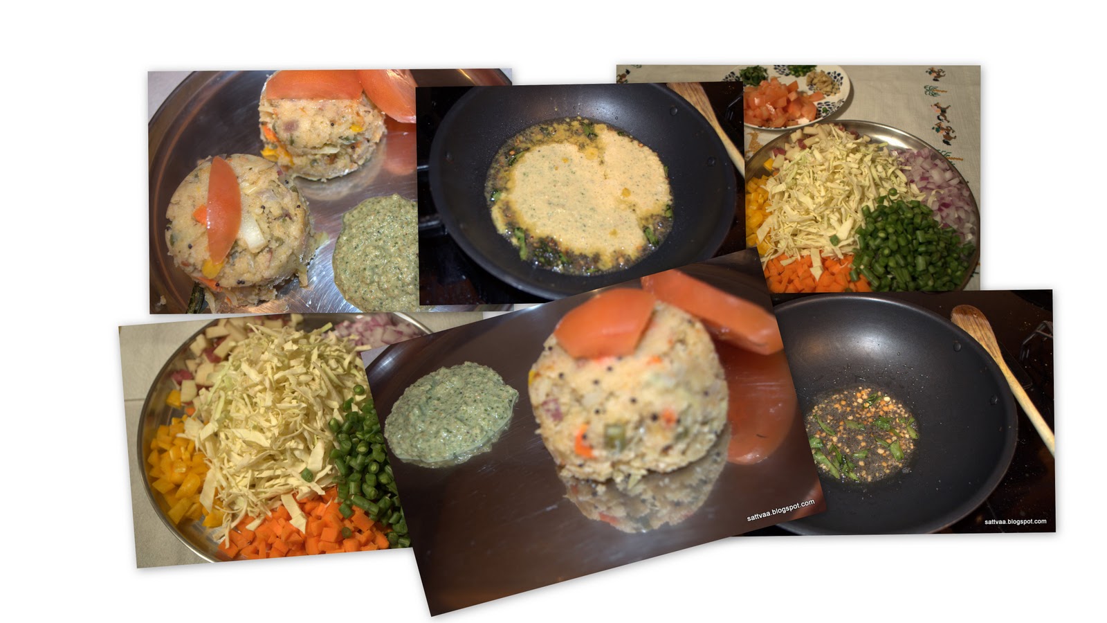 Sattvaa: Veggie goodness - Uppittu or Upma