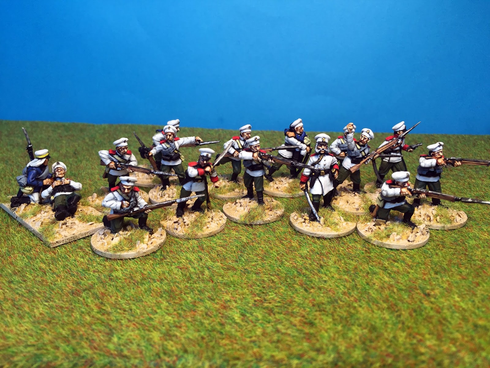The Queens Shilling : 28mm - Boxer Rebellion Russian Infantry