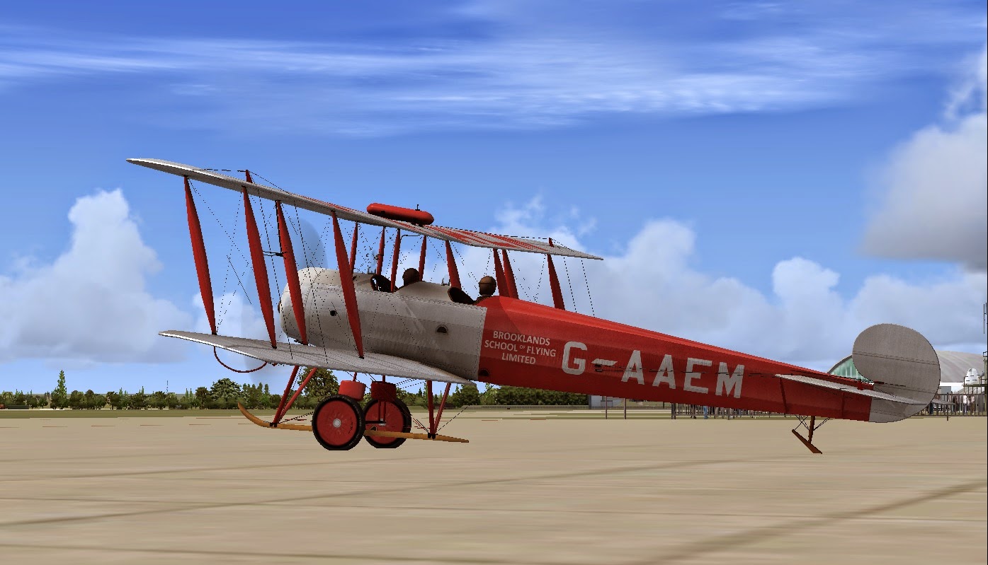 Distant Thoughts: Avro 504 biplane