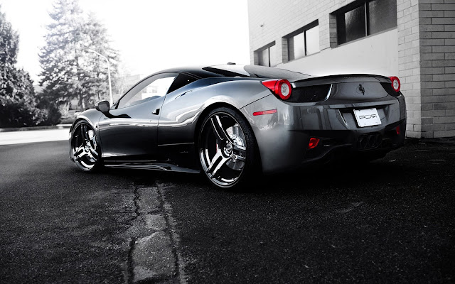 Ferrari 458 italia Gris - Fondos de Pantalla HD - Wallpapers HD