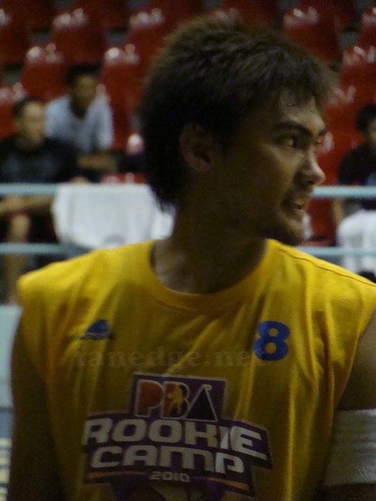 PBA Fanatic: Elmer Espiritu at Rookie Camp