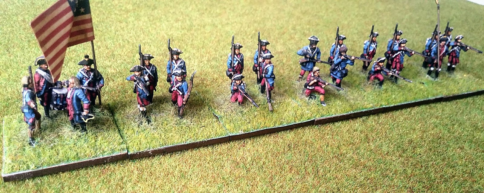 modelling AWI: 1/72 American regular Regiment¡