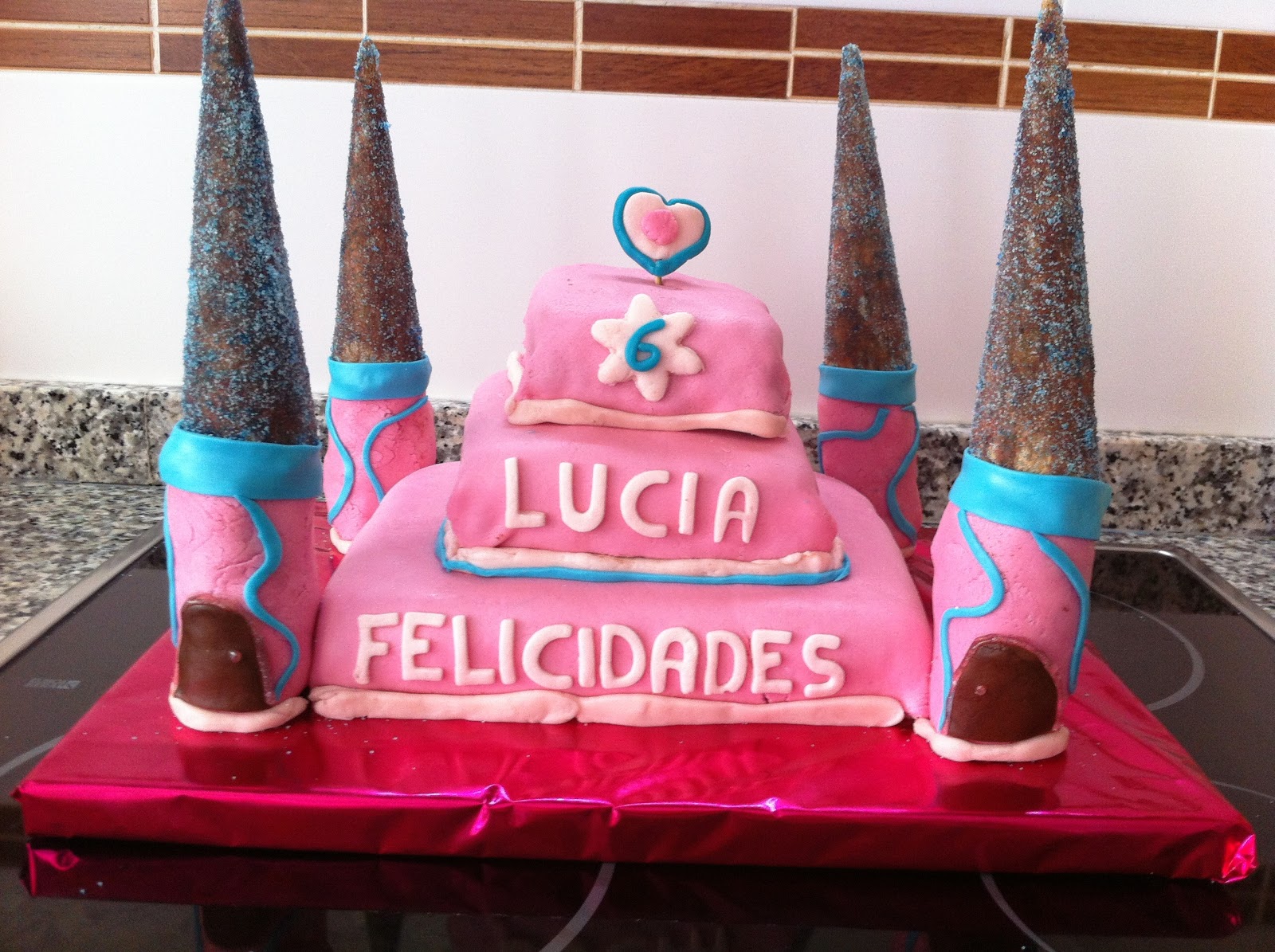 Oh que tarta!: TARTA CASTILLO