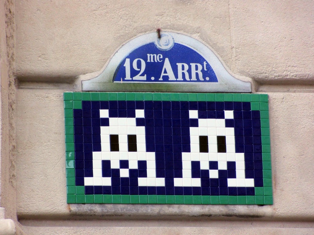 Invader New Invasions – Paris, France (March 2014) Part II – StreetArtNews