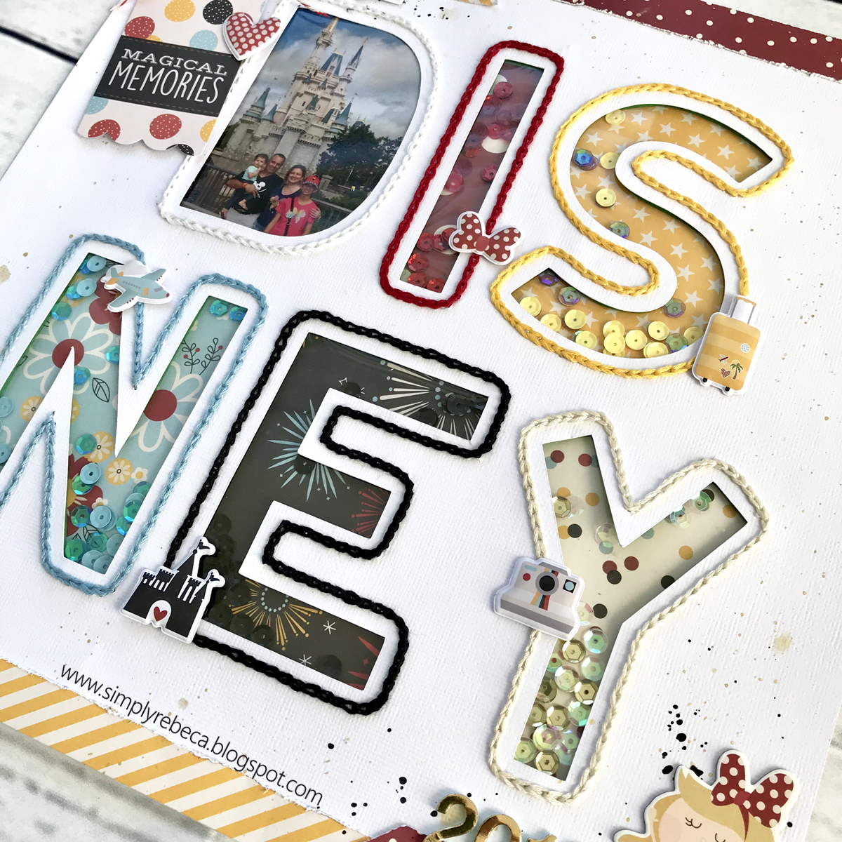 Disney 2018 Layout - Simply Rebeca