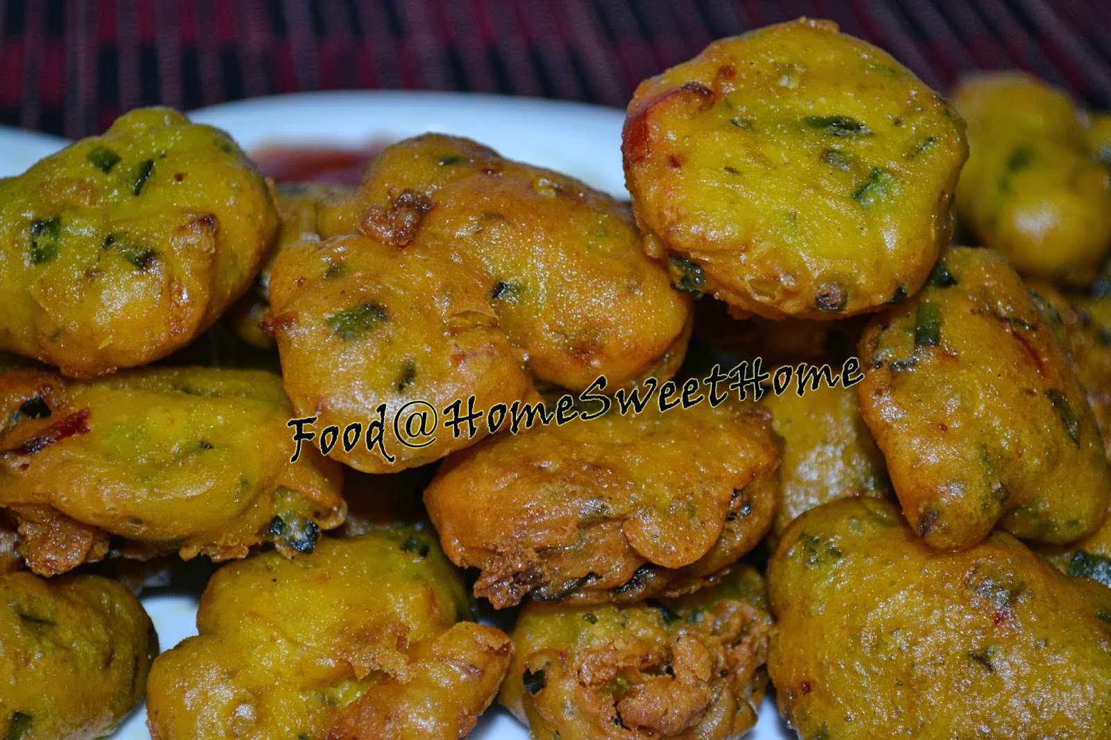 Food@Home Sweet Home: Soy Milk Prawn Fritters (Susu Soya Cucur Udang)