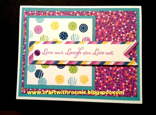 craftwithronnie : More fun with Confetti Wishes