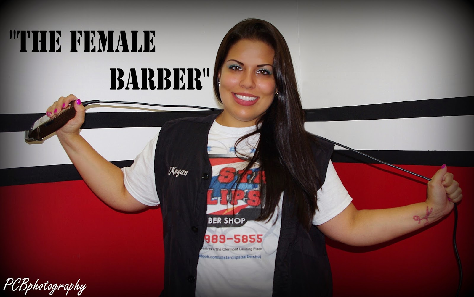 Perfectly Captured Beauty Photography: The Female Barber