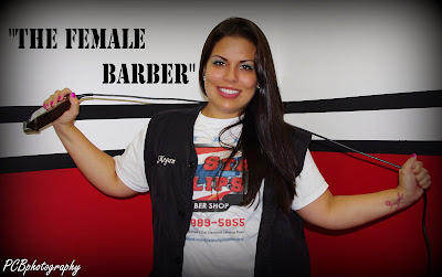 Perfectly Captured Beauty Photography: The Female Barber