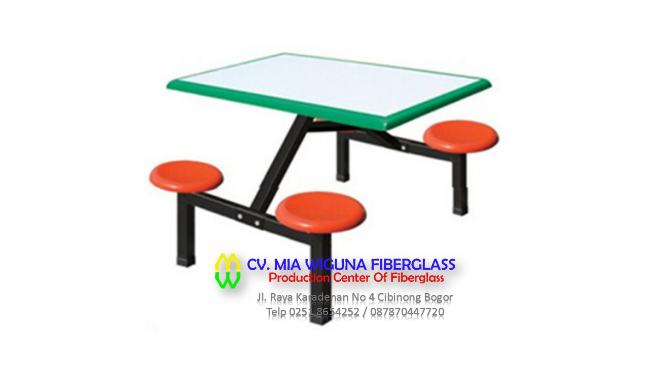jual meja kursi fiber