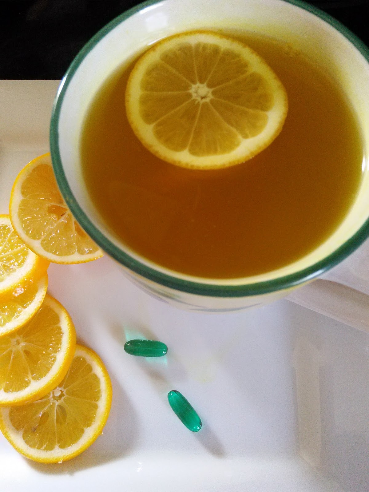 Lemon Ginger Detox Drink - Nik Snacks