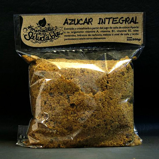 Mercadillo Saludable: Azúcar Integral de Caña