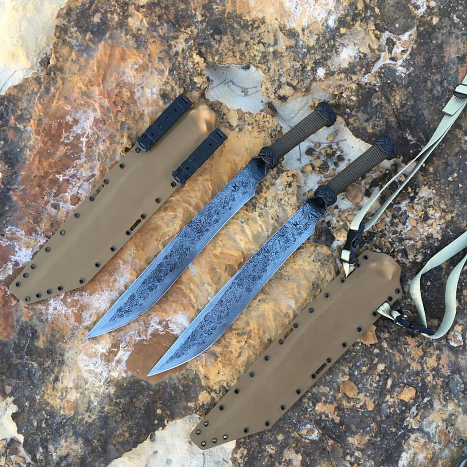 Helm Enterprises, Forging Division: Zombie Killer Bush Swords, with ...