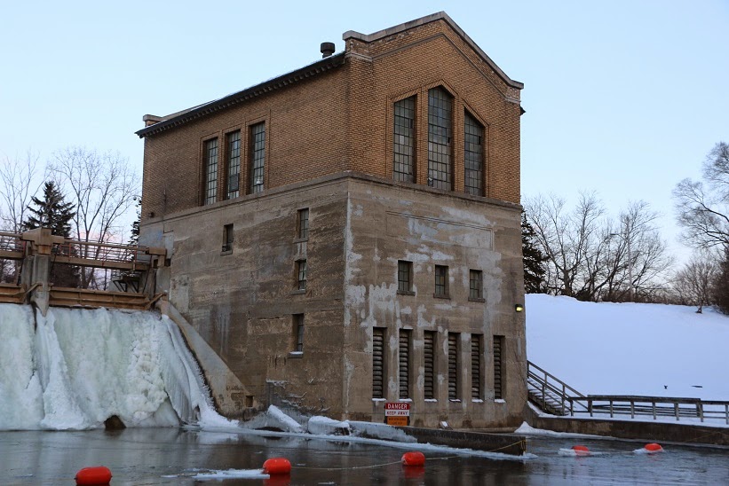 Michigan Exposures: A Frozen Barton Dam
