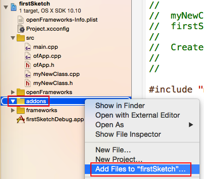 I touchs: openFrameworks: Setup Guide for OSX