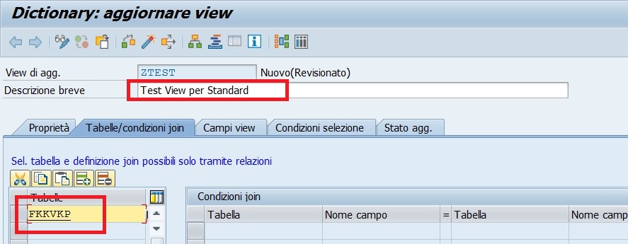 Informazioni utili e pratiche su SAP: ABAP: Creare View di ...