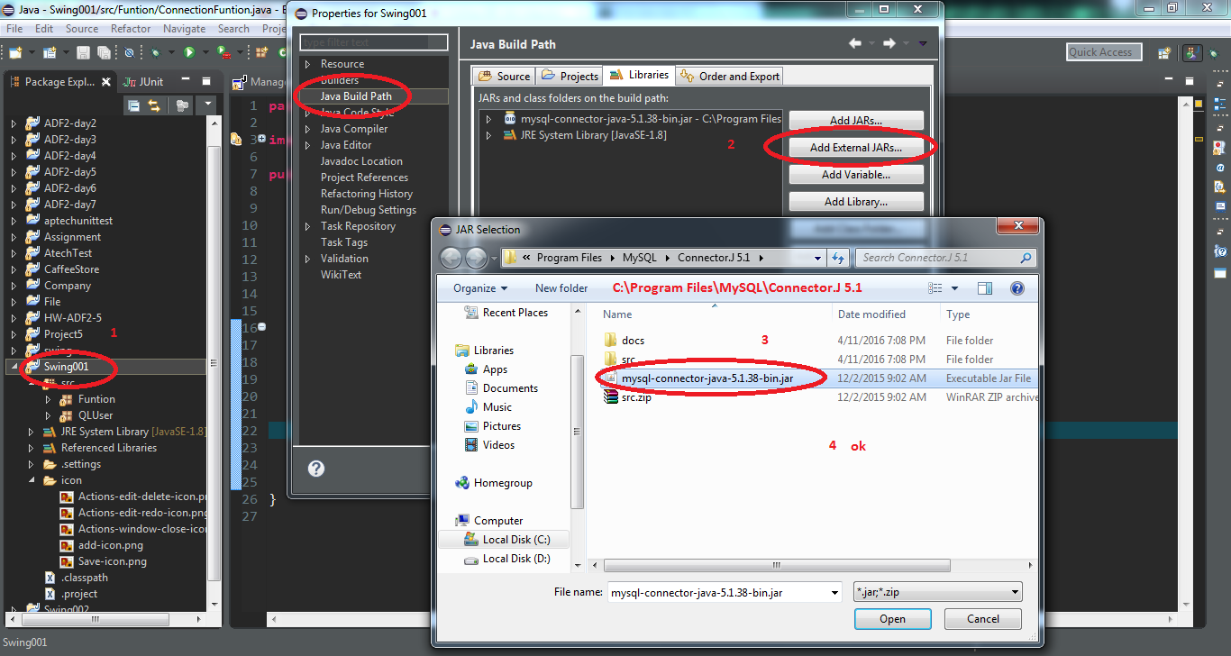 Upload images blob in mysql Java swing Eclipse Insert update delete search [Version 1] ~ Thế ...