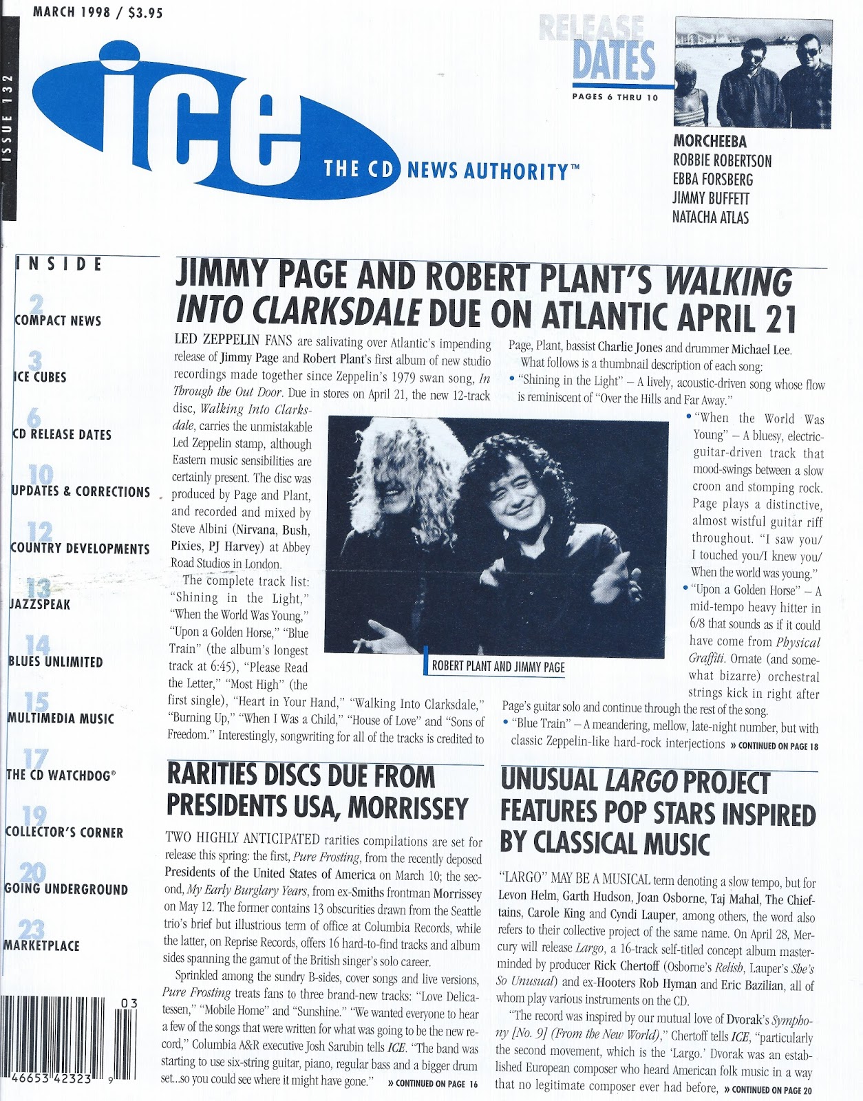 The Hideaway: Great Music Mags: ICE - The Class of 1998