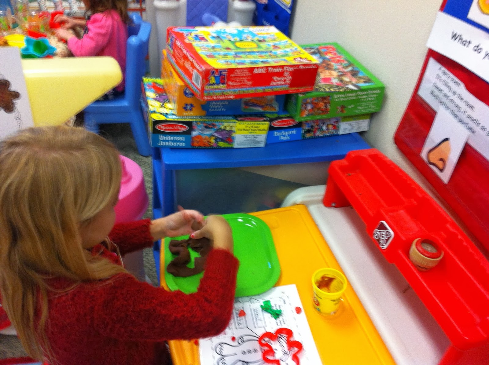 Gingerbread -Science Center - The Five Senses | Ms.Vonda's Pre-K at All ...